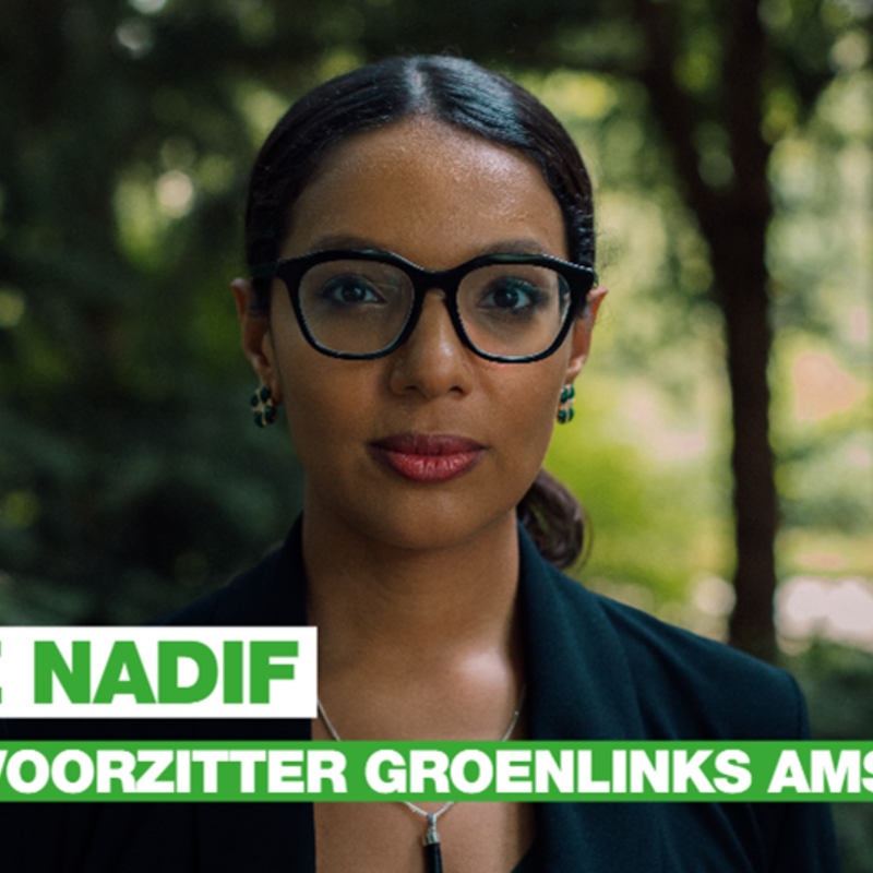 Imane Nadif nieuwe fractievoorzitter GroenLinks Amsterdam | GroenLinks Amsterdam